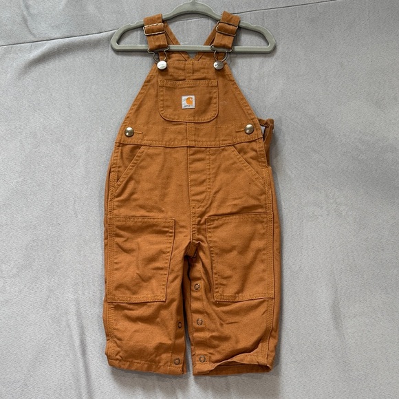 Carhartt | Bottoms | Carhartt Kids Tan Overalls | Poshmark